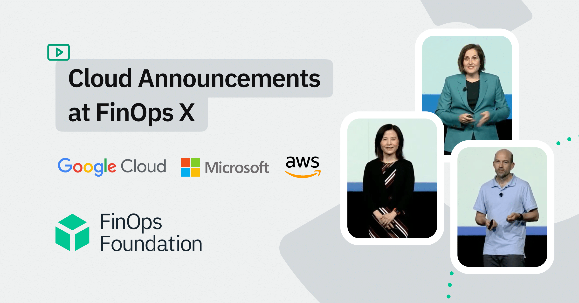 Clouds announce FOCUS support and GenAI tools at FinOps X